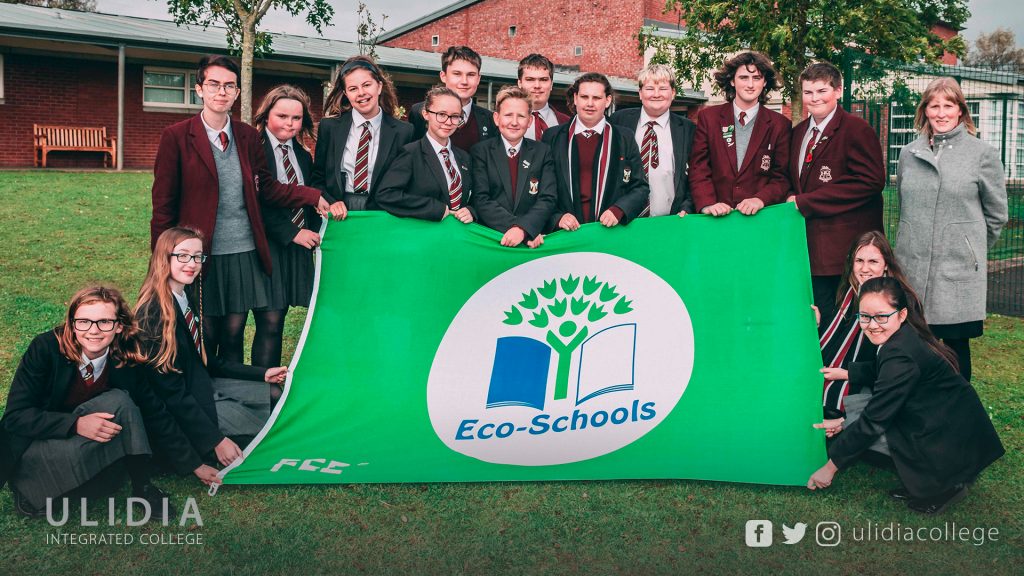 Ulidia Integrated College | Ulidia earns Fifth Green Flag Award