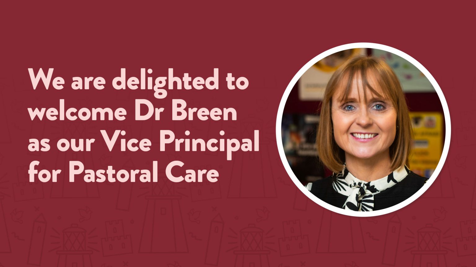 Ulidia Integrated College | Welcome Dr Breen Vice Principal for ...